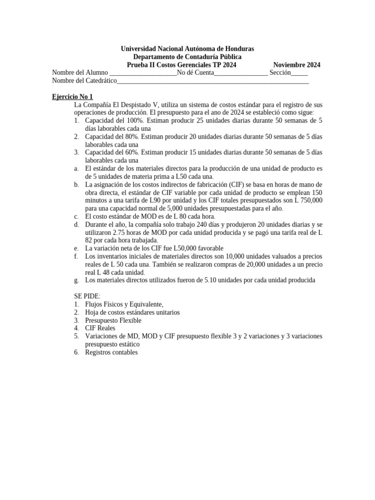 Prueba II CG TP 2024 | PDF