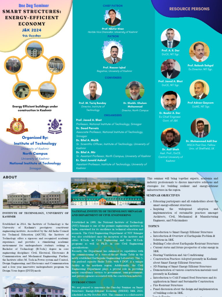 One Day Seminar On Ssee 5 | PDF | Engineering