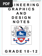 Grade 11 EGD Year plan 2025 | PDF | Technical Drawing