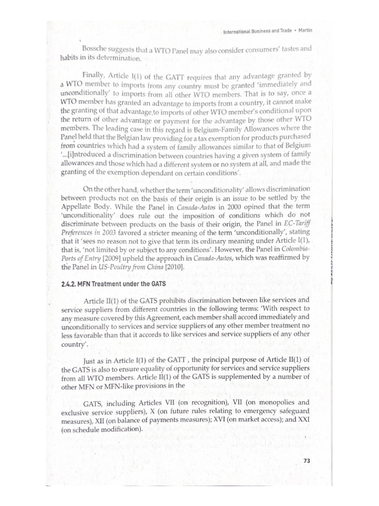 International Trade P2 | PDF