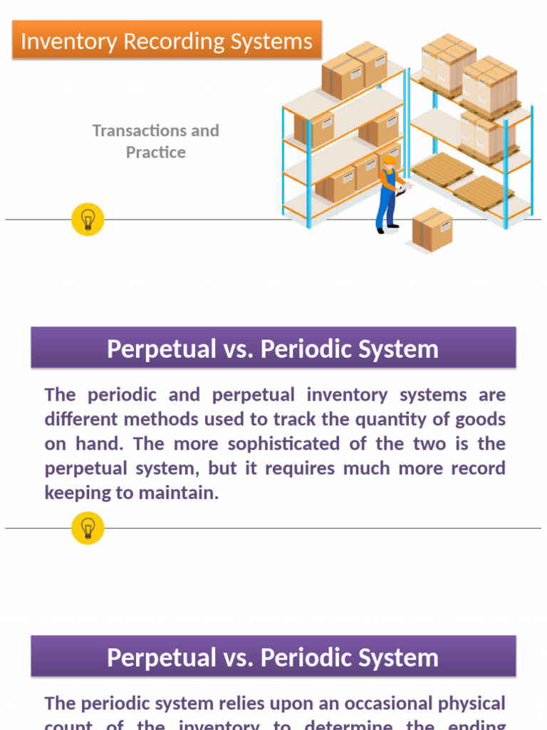 Lecture 6-Perpetual Inventory | PDF | Cost Of Goods Sold | Inventory