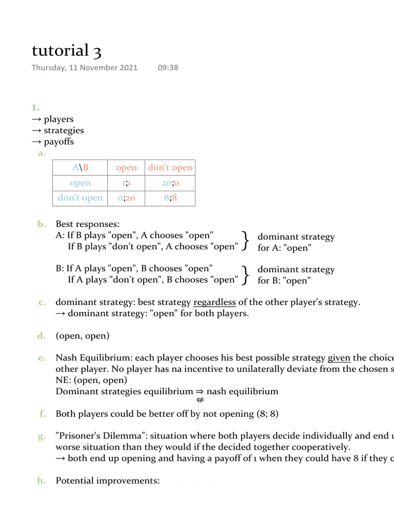 Tutorial 3 | PDF | Economic Theories | Quantitative Research