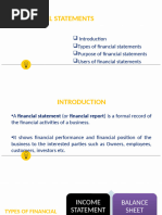 Grade 12 Income Statement & Balance Sheet | PDF