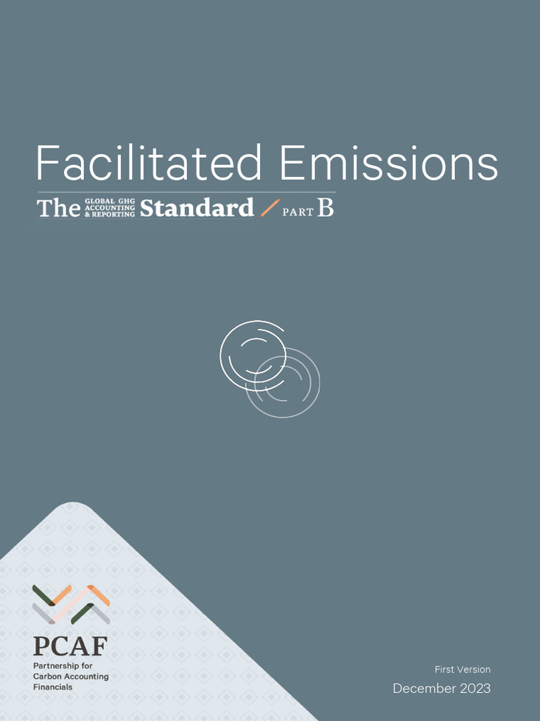 PCAF PartB Facilitated Emissions Standard Dec2023 | PDF ...