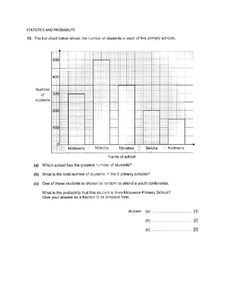 Statistics and Probability | PDF