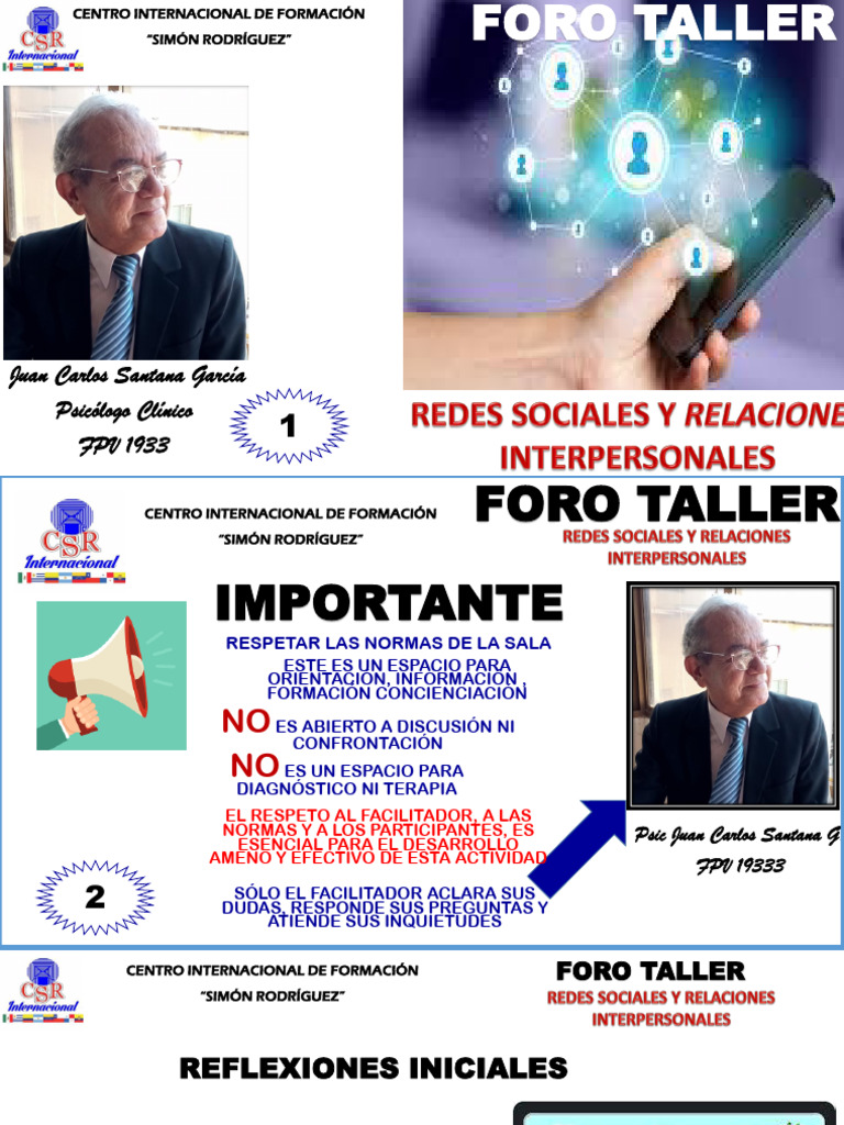 Redes Sociales | PDF | Servicio de redes sociales | Foro de Internet