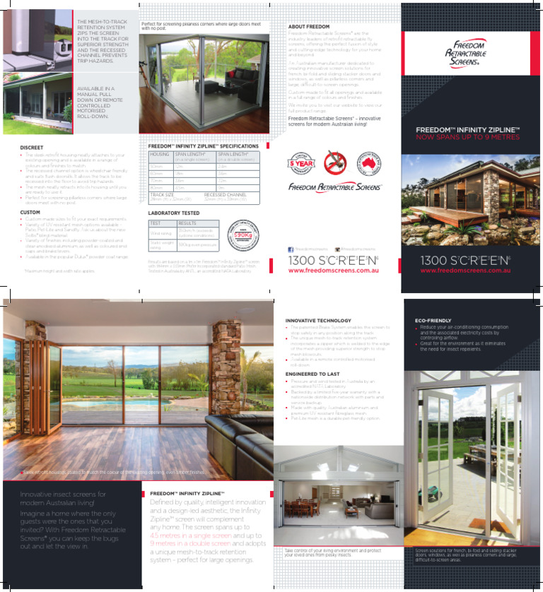 Freedom Infinity Zipline Brochure | PDF