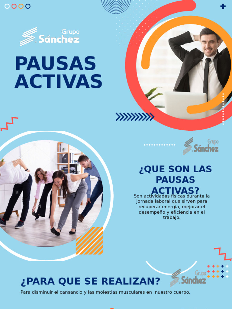 Pausas Activas. 16 - Oct | PDF