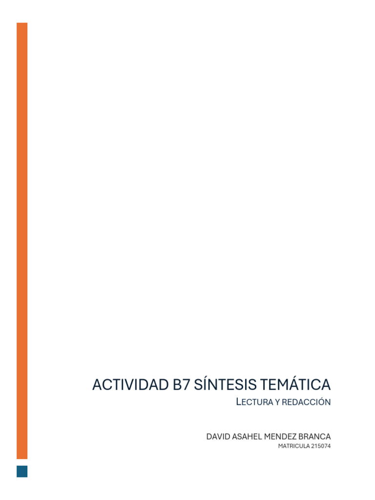 Actividad B7 David Mendz | PDF | Humor | La risa