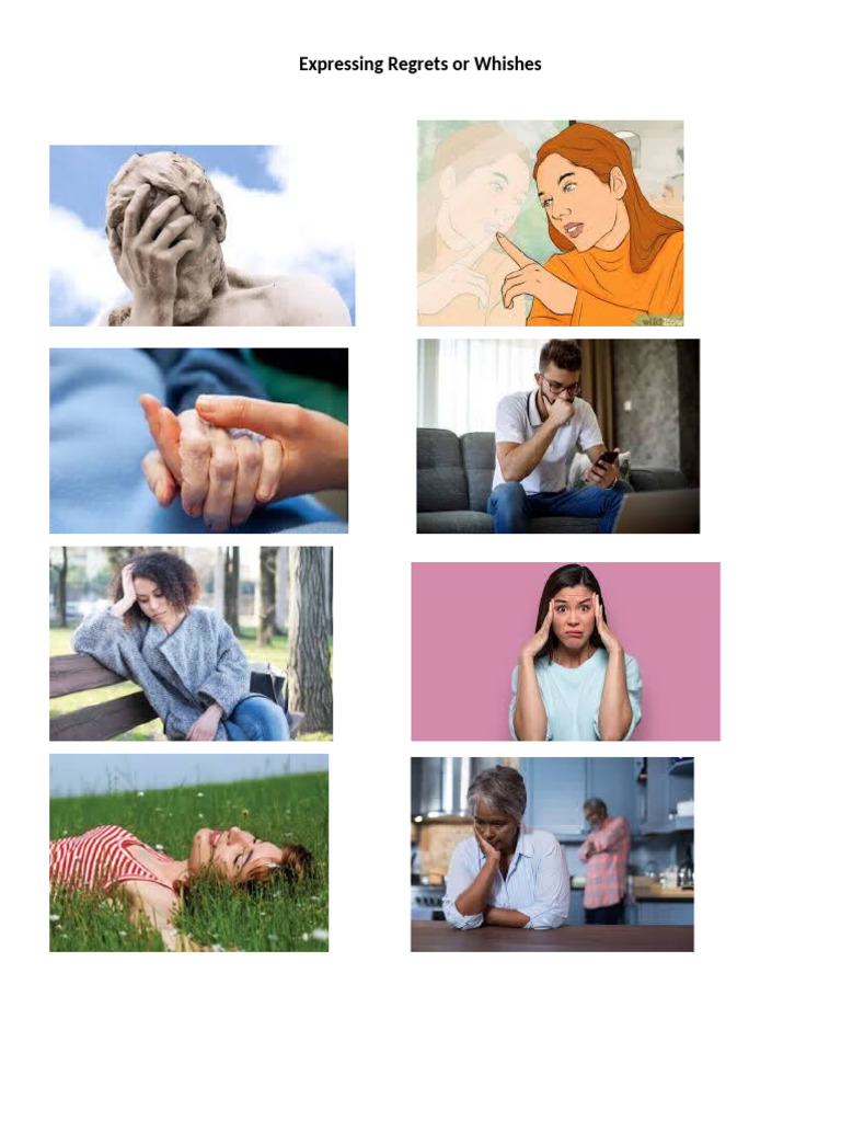 Expressing Regrets or Whishes | PDF