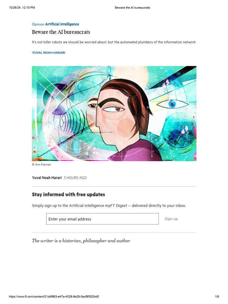 Beware The AI Bureaucrats | PDF | Artificial Intelligence ...