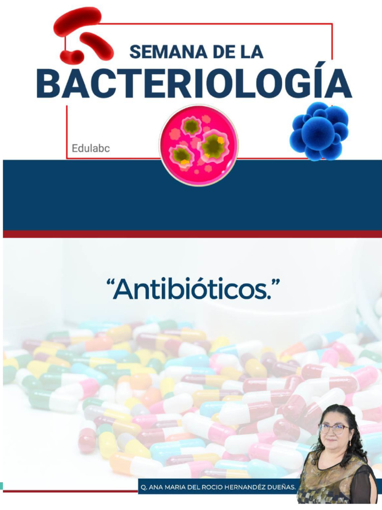 Antibióticos | PDF | Las bacterias | Antimicrobiano