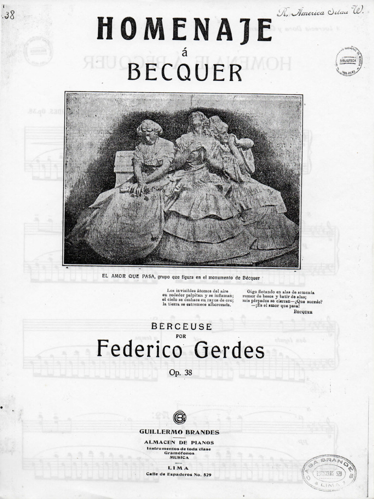 Homenaje A Becquer | PDF