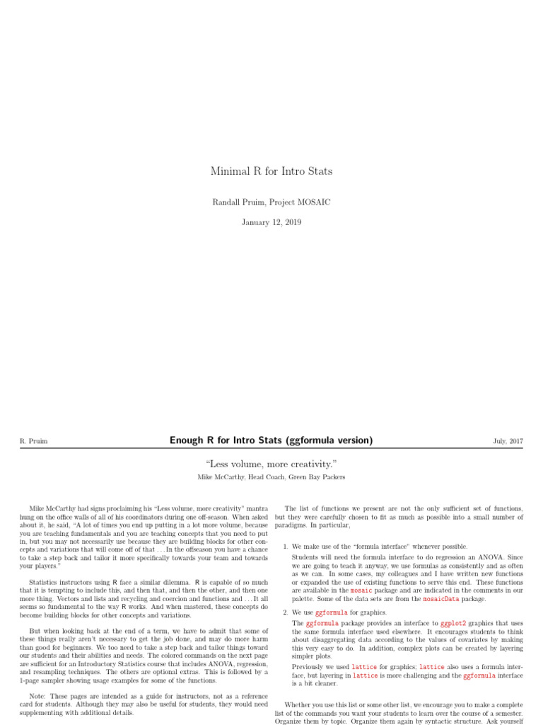 Minimal RGG | PDF | Applied Mathematics | Statistical Analysis