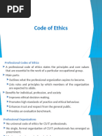 ISACA Code of Professional Ethics | PDF | Business