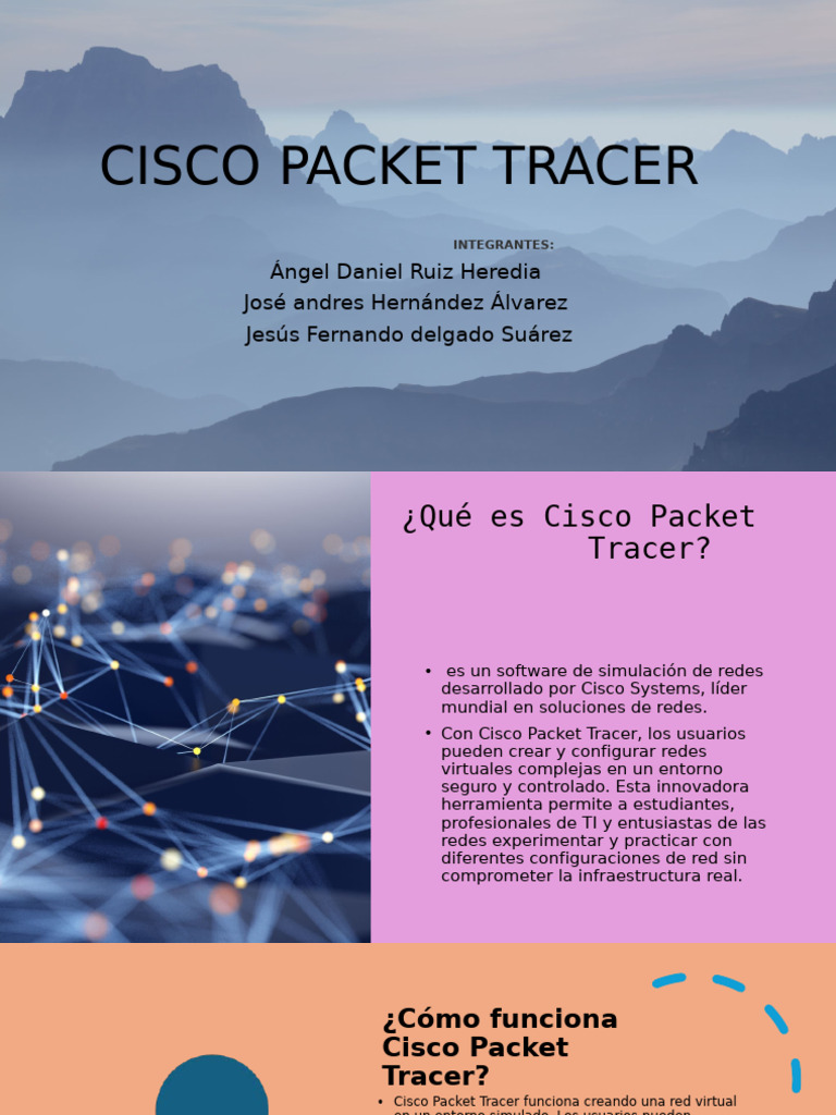 CISCO PACKET TRACER | PDF | Enrutador (Computación) | Sistema operativo