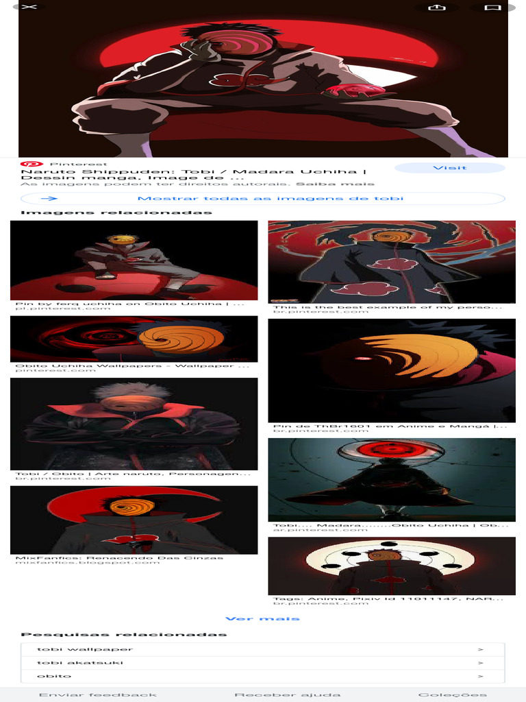 Obito Uchiha: O Verdadeiro Tobi | PDF