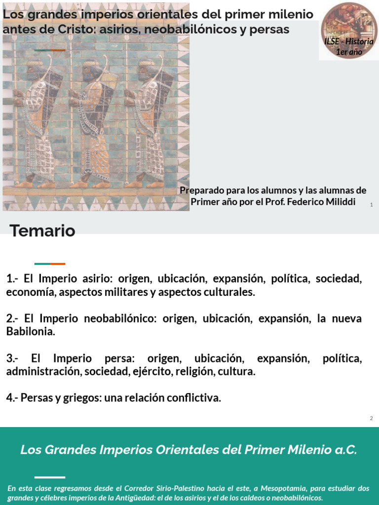 Imperios Orientales: Asirios y Neobabilónicos | PDF | Asiria | Ciro el ...