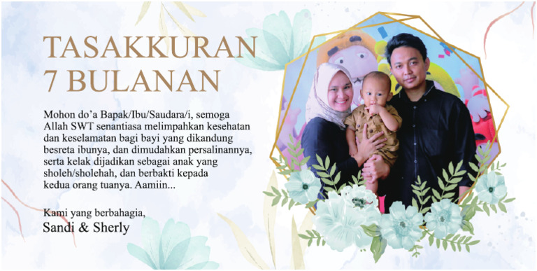 tasyakkur 7 bulanan | PDF