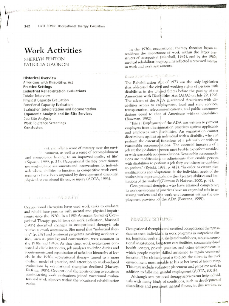 Community-Based Rehabilitation | PDF