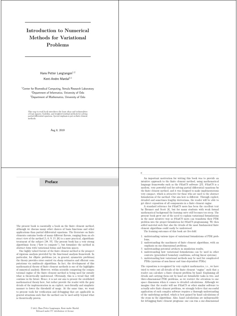 Fem Book 4print 2up | PDF | Finite Element Method | Partial Differential Equation