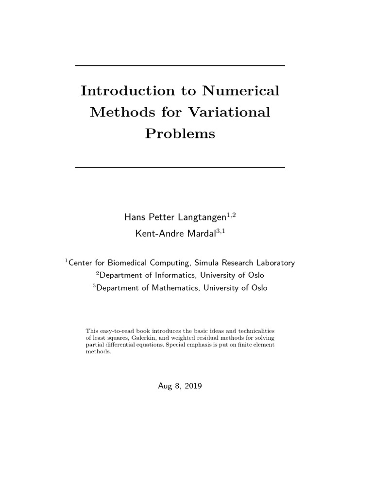Fem Book 4screen Sol | PDF | Finite Element Method | Partial Differential Equation