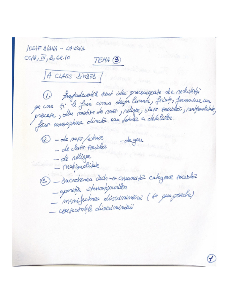 Iosif Diana Lavinia-TEMA 3 | PDF