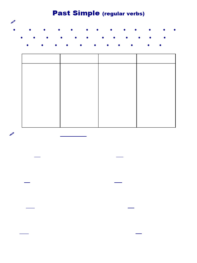 Past Simple Reg. Irreg. Verbs Exercises | PDF | Language Arts & Discipline