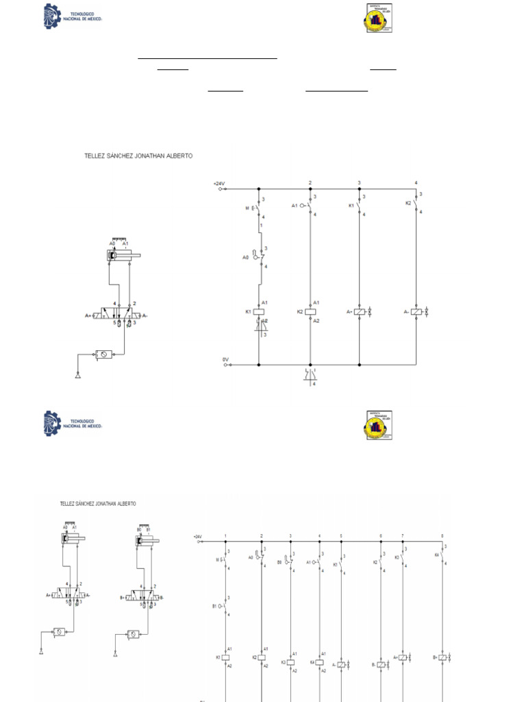 Practica Electroneumatica EUROPEA | PDF