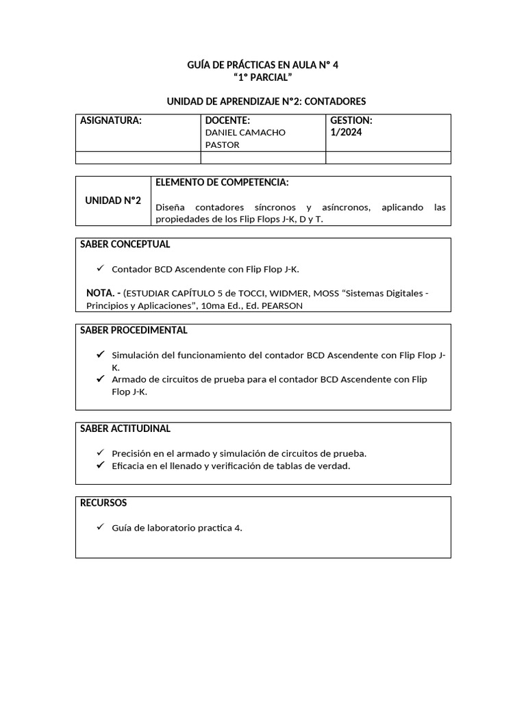 Practica Sis Digi II | PDF