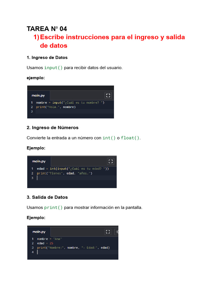 Tarea N 04 - 054803 | PDF