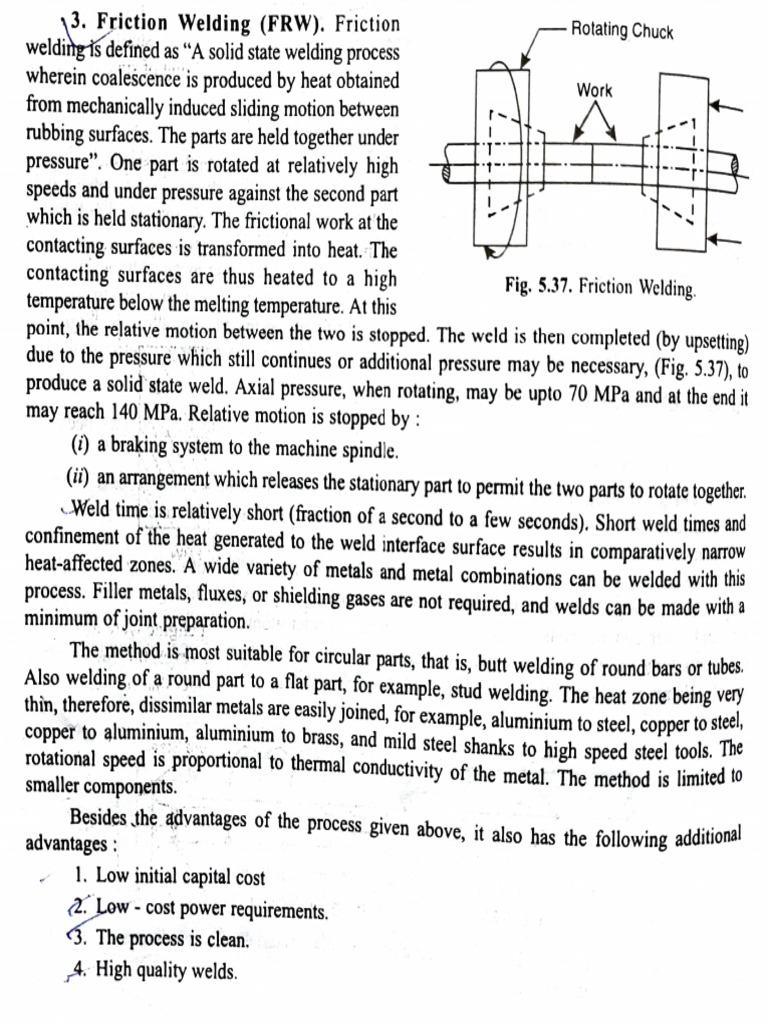 Friction, Ultrasonic & Explosive | PDF | Welding | Construction