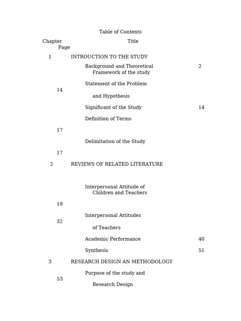 Table of Contents Elementary | PDF | Teachers | Data Analysis