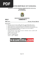Chemistry 1 f4 - Wazaelimu - Com-1-1 | PDF | Oxide | Acid