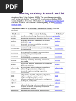 Formal Synonyms for Academic Writing | PDF | Verb