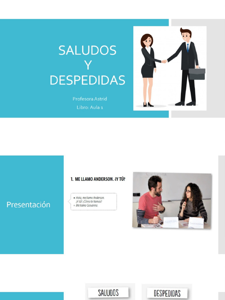 1 nivel cero - saludos y como estas | PDF