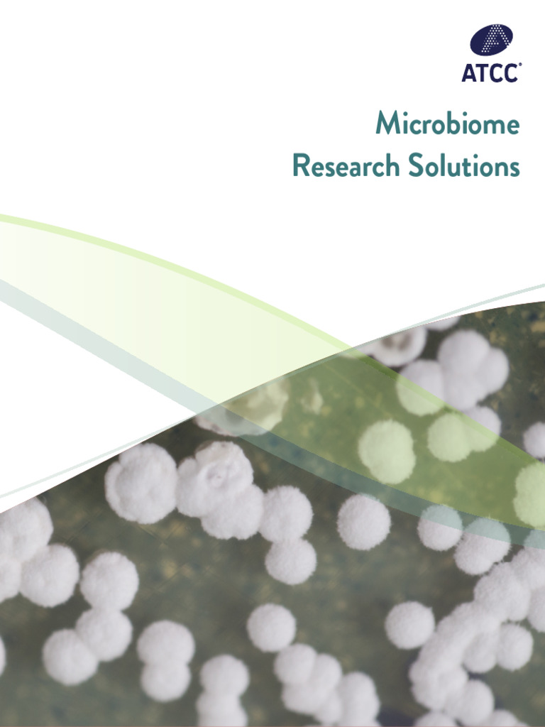 ATCC Microbiome Research Solutions Brochure PDF | PDF | Dna Sequencing ...
