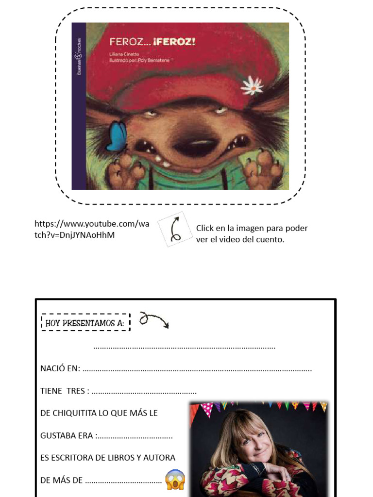 Actividades Feroz Feroz | PDF