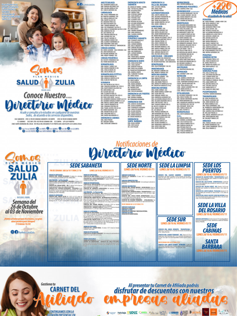 PMSZ - Directorio Medico | PDF