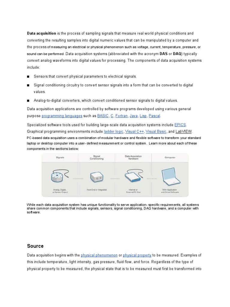 Data Acquisition | Download Free PDF | Data Acquisition | Signal ...