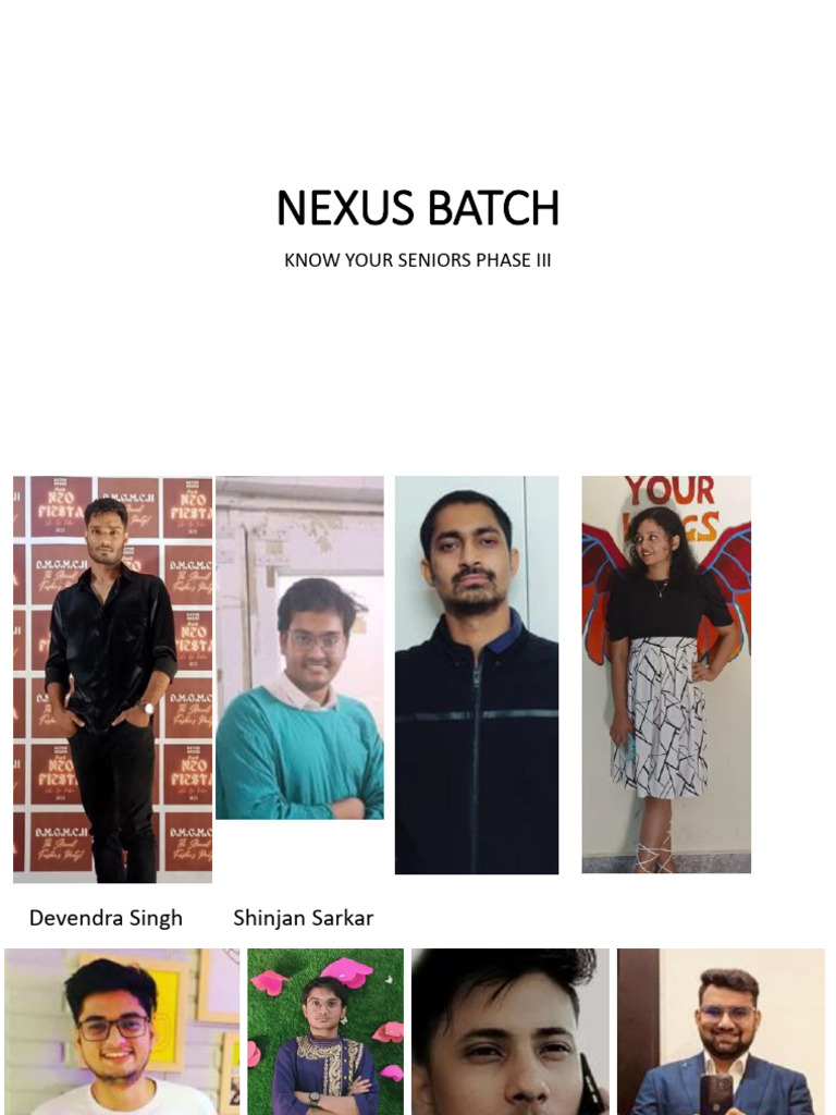 Nexus Batch | PDF