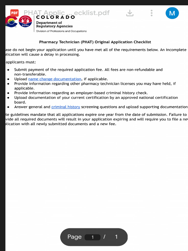 PHAT Application Checklist - PDF - Google Drive | PDF | Business | Law