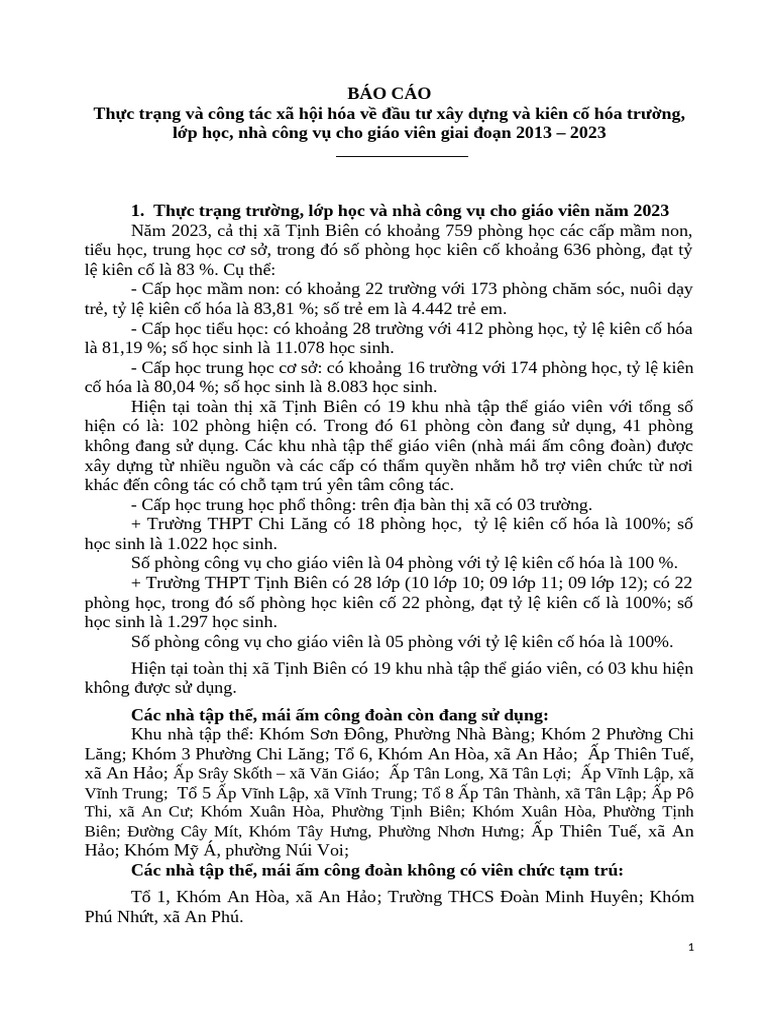 Báo Cáo TH C TR NG XHH | PDF