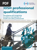 IOSH - Competency Frame Work 2022 | PDF | Risk | Occupational Safety ...