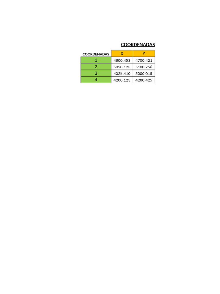 Coordenadas Utm 1 Ejemplo | PDF
