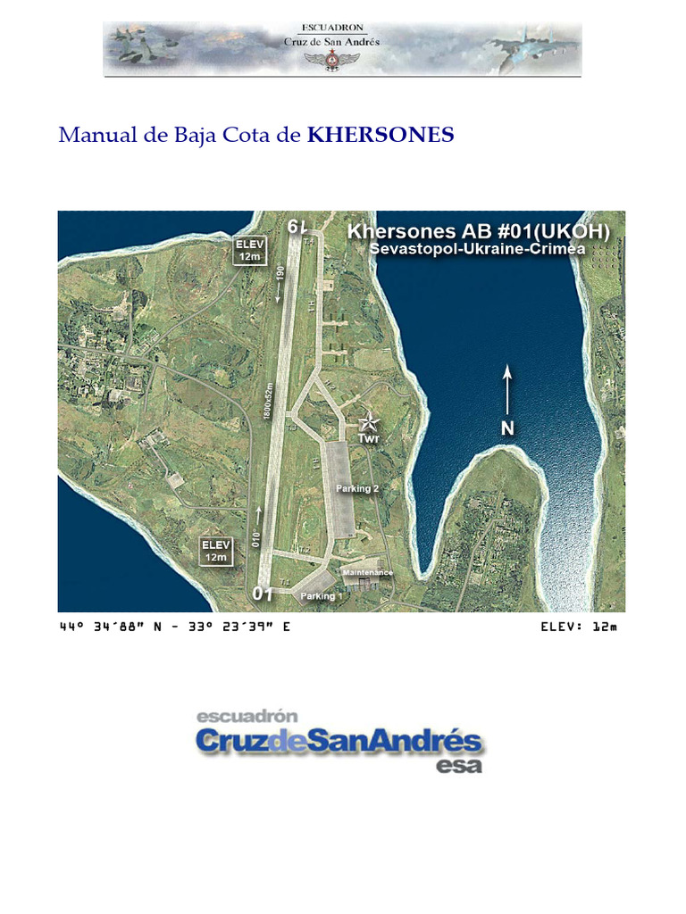 Khersones | PDF | Reglas de vuelo visual | Quitarse