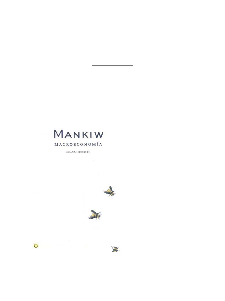 Macroeconomía: Capítulo 2 de Mankiw | PDF