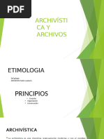 Principios Archivísticos | PDF
