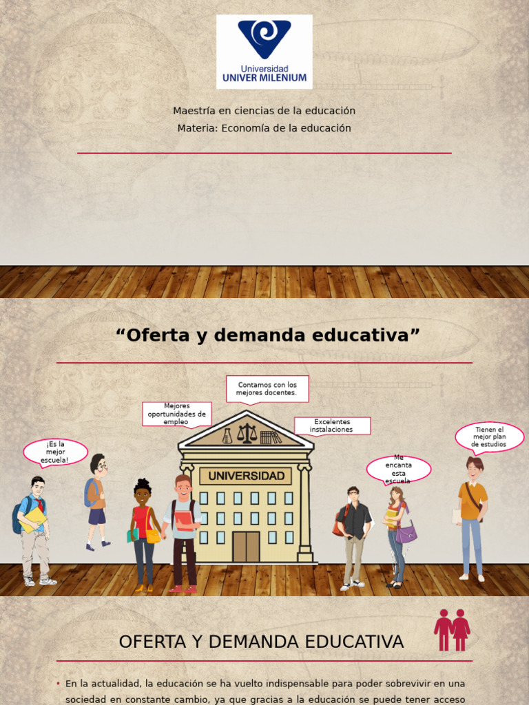 Oferta y demanda en educación superior | PDF | Elasticidad (economía ...