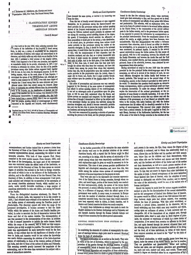 Lewis H.Morgan R.S | PDF